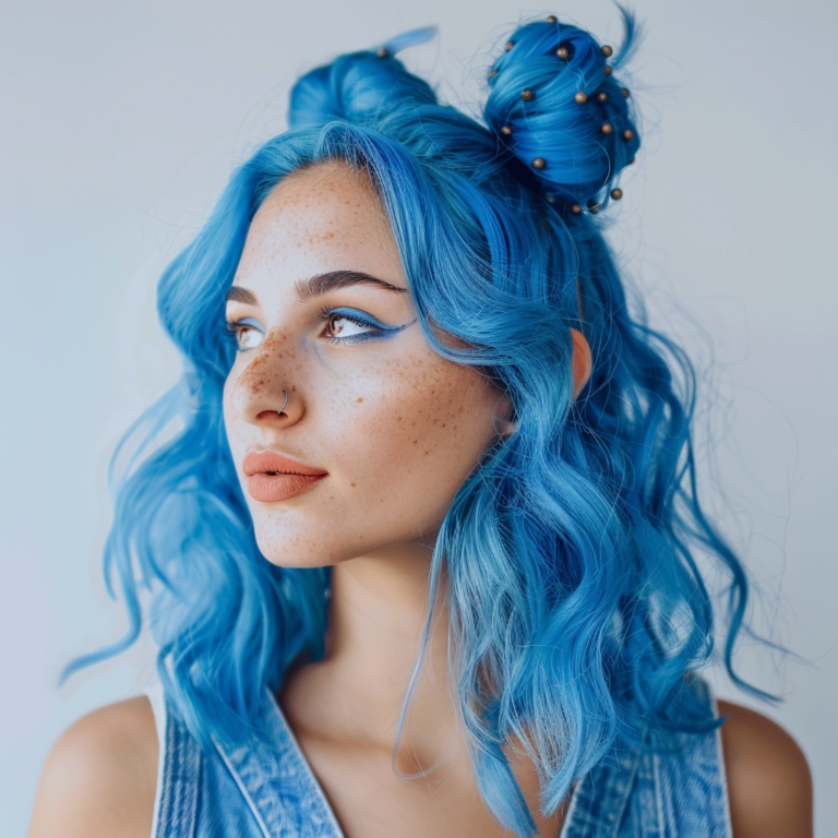 21 Blue Hairstyle Ideas: Infuse Your Hair with Captivating Hues and Styles