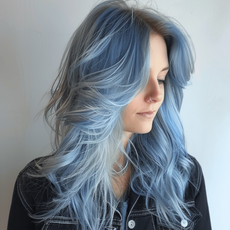 21 Blue Hairstyle Ideas: Infuse Your Hair with Captivating Hues and Styles