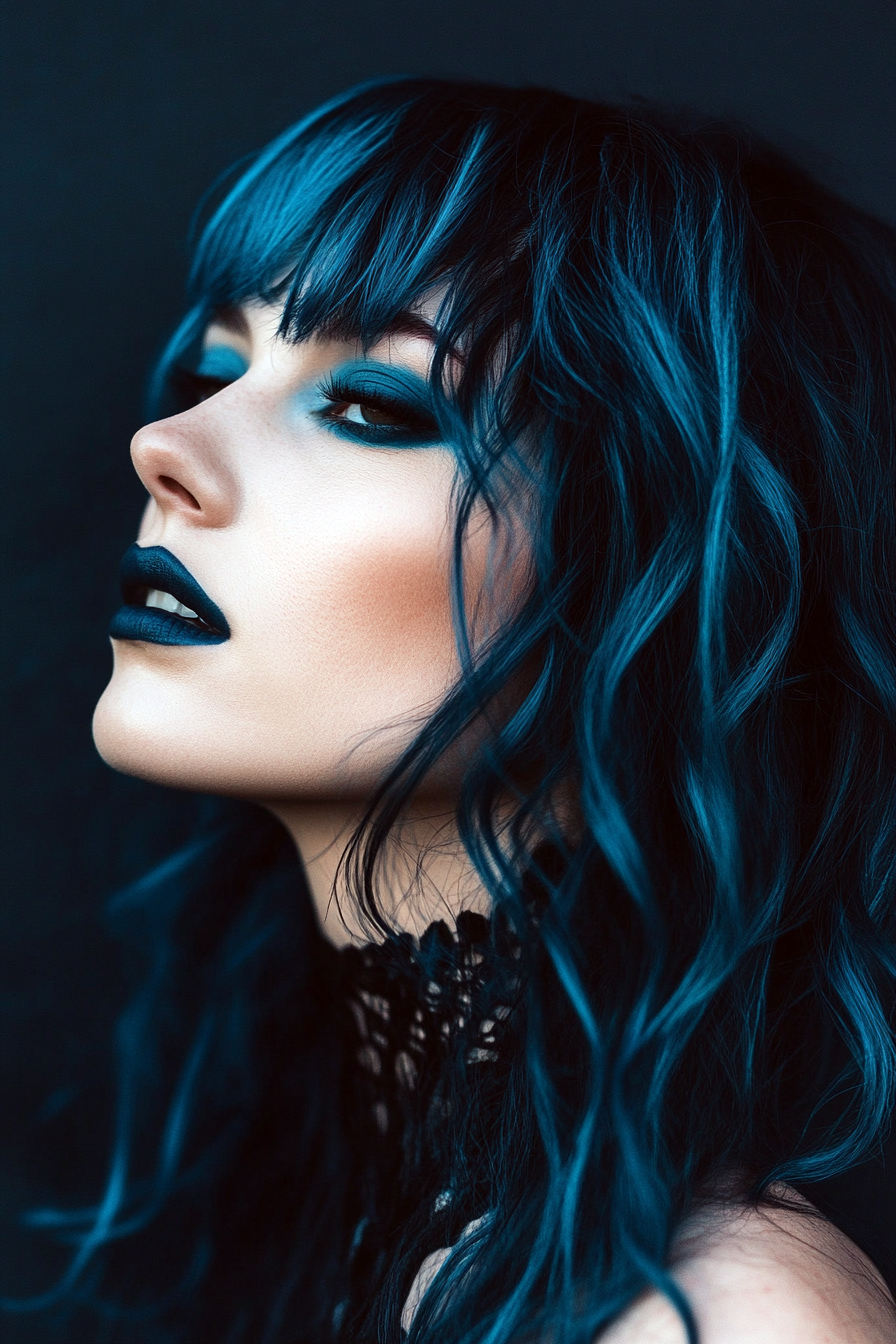 21 Blue Hairstyle Ideas: Infuse Your Hair with Captivating Hues and Styles
