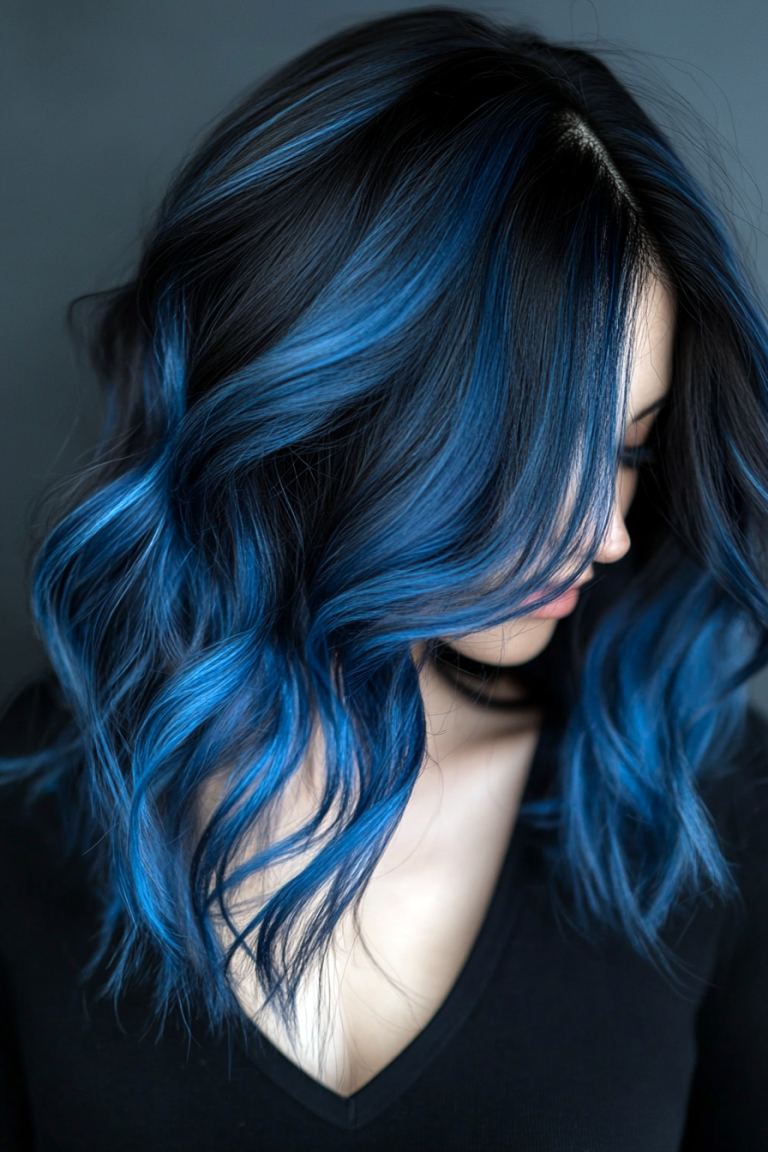 21 Blue Hairstyle Ideas: Infuse Your Hair with Captivating Hues and Styles