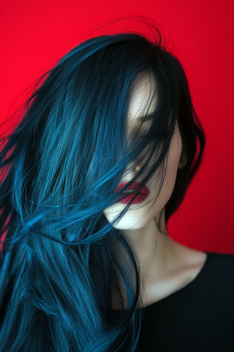 21 Blue Hairstyle Ideas: Infuse Your Hair with Captivating Hues and Styles