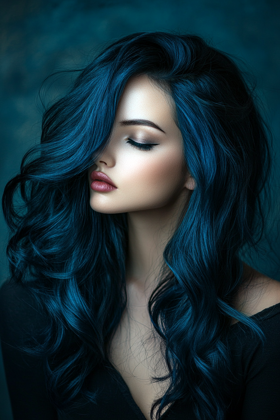 21 Blue Hairstyle Ideas: Infuse Your Hair with Captivating Hues and Styles