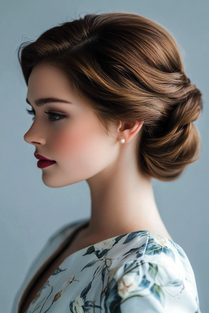 Effortless Elegance: 16 Stunning Updos for Medium-Length Hair